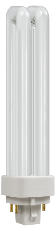 Crompton Lamps Lamp, Compact Fluorescent 4 Pin G24q-2, Double Turn Tube ...