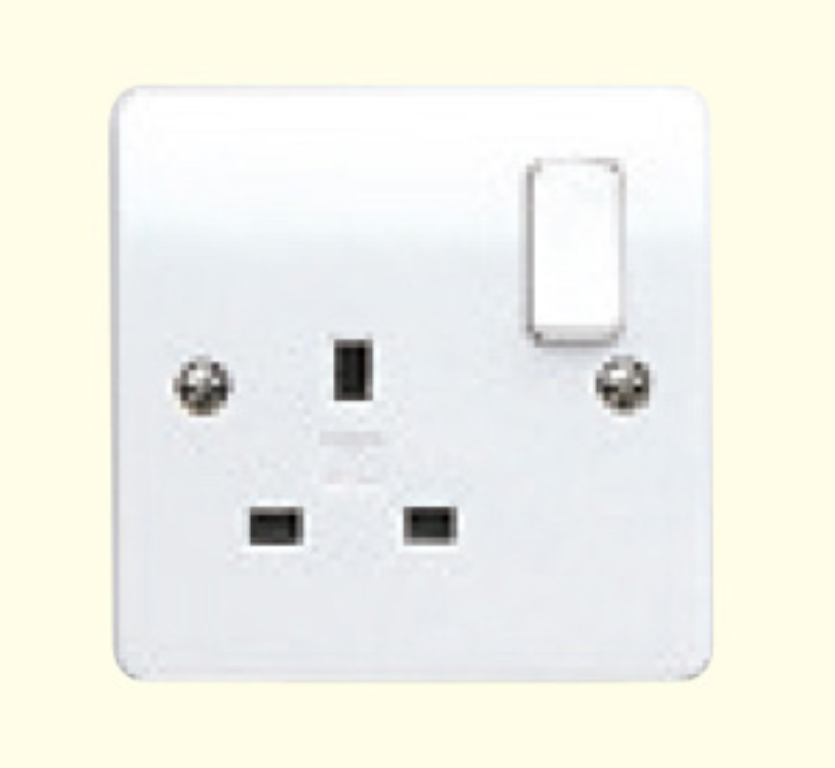 MK Electric 13A 1G DP SWITCH SOCKET OUTLET - Web Electrical