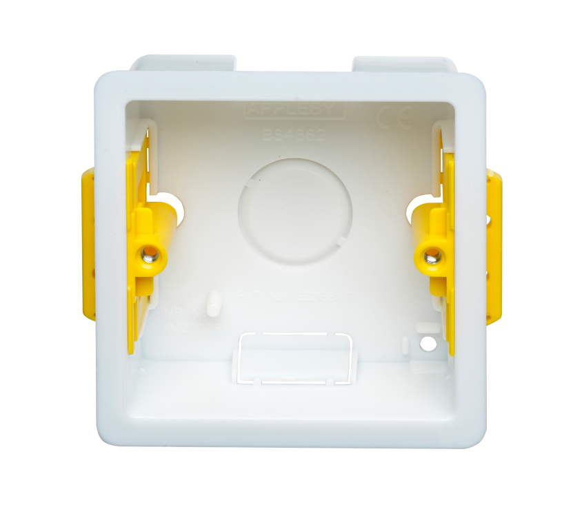 APPLEBY Box, 1 Gang Dry Lining Installation, 35mm - Web Electrical