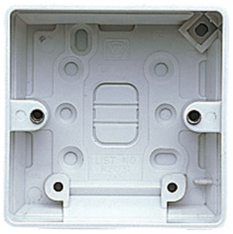 MK ELECTRIC Box, 1 Gang Moulded Surface, 40mm - Web Electrical