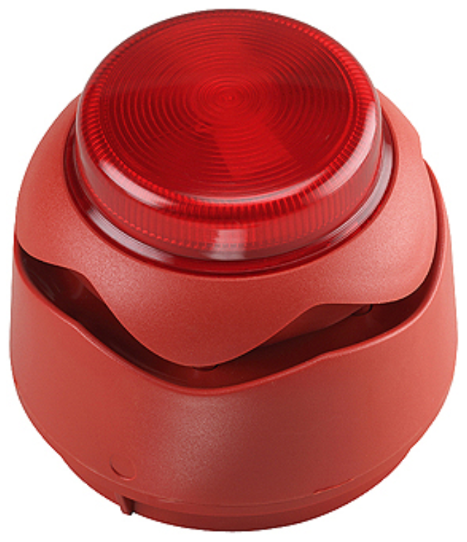 ESP Sounder & Beacon, Banshee, 24V 97dBA Red - Web Electrical