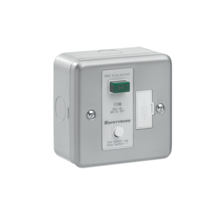 Greenbrook Connection Unit, M92M Fused c/w RCD - Web Electrical