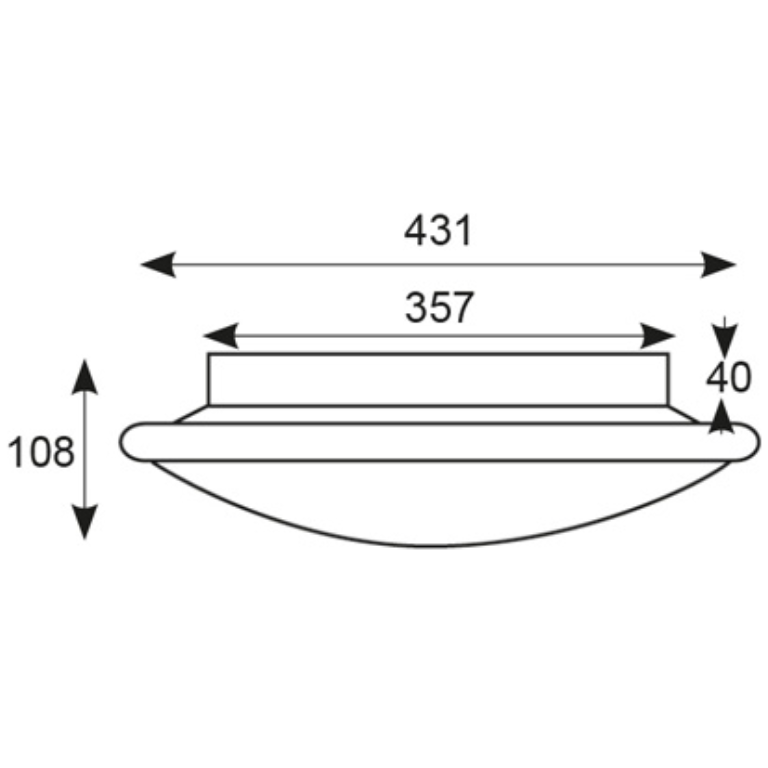 Ansell Luminaire, Eclipse MultiLED CCT - Web Electrical